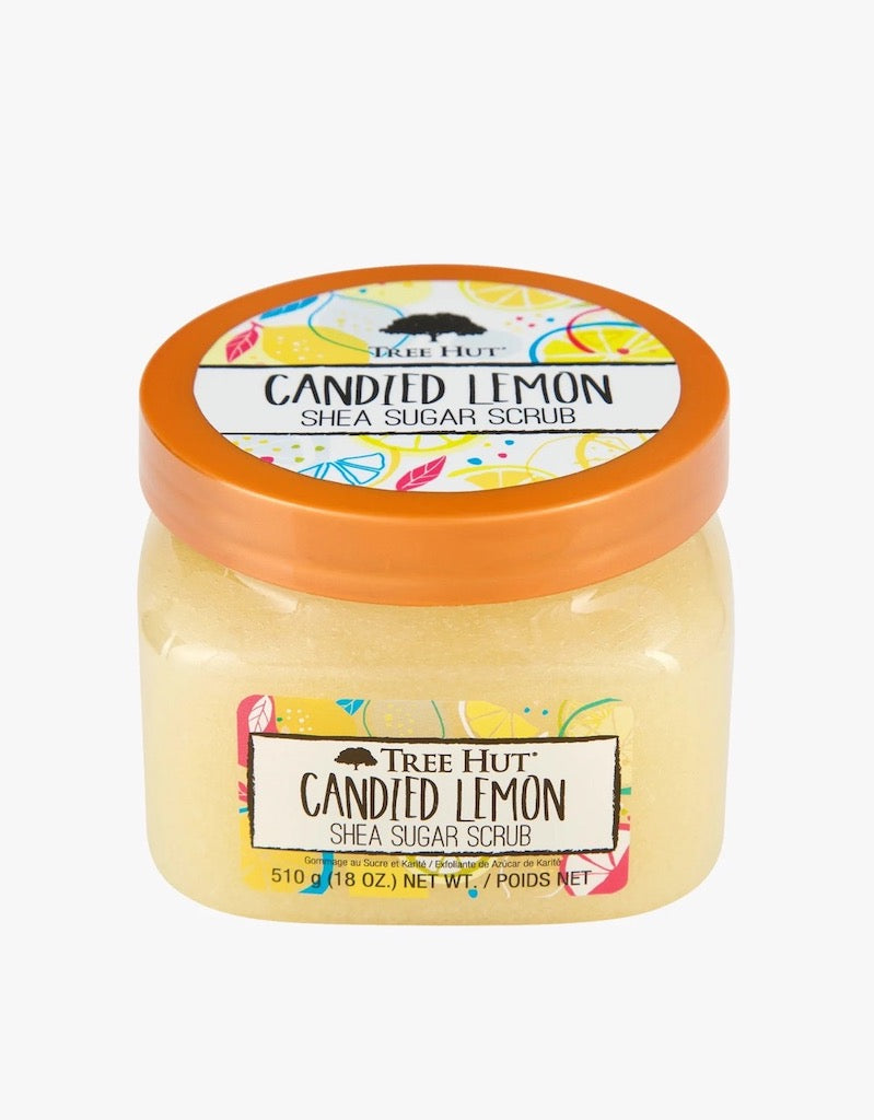 TREE HUT SHEA SUGAR SCRUB 'CANDIED LEMON' – GlamAndGlow BeautyHub